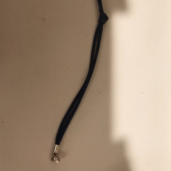 Pandora | Jewelry | Pandora Blue String Bracelet | Poshmark